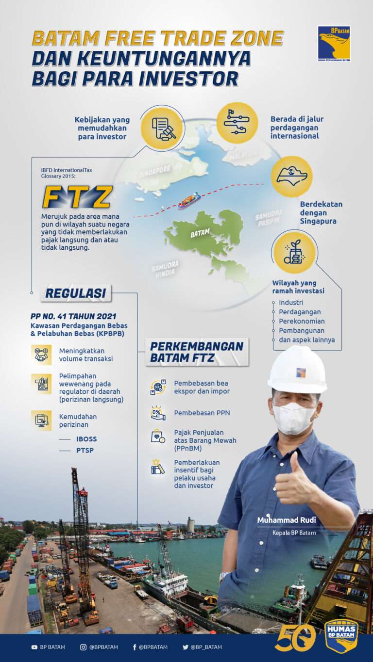 Batam Free Trade Zone & Keuntungan Para Investor - BP Batam